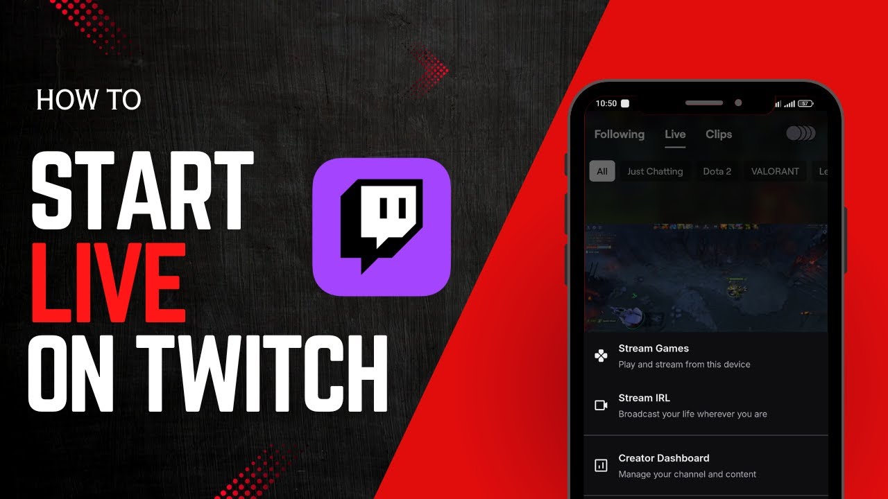 How to Live on Twitch - YouTube