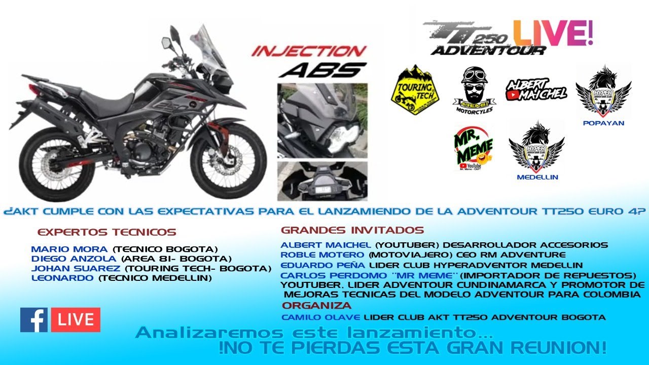 Nueva AKT adventour 250 FI para colombia ( opiniones de usuarios ...