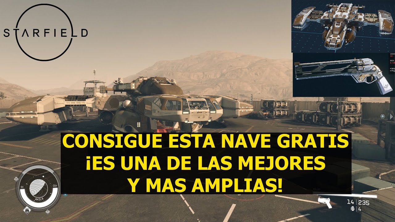 Starfield Como obtener la NAVE Star eagle GRATIS (clase A) - YouTube