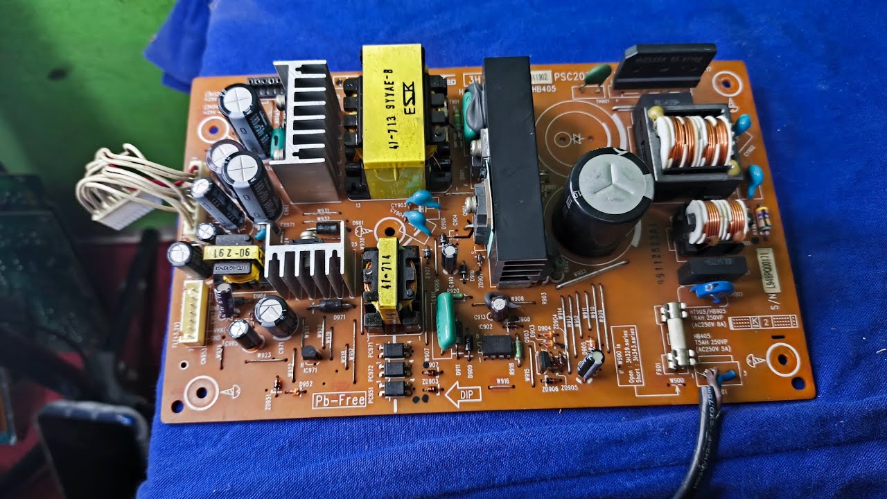 PSU dvd home theater LG LHB535 - YouTube