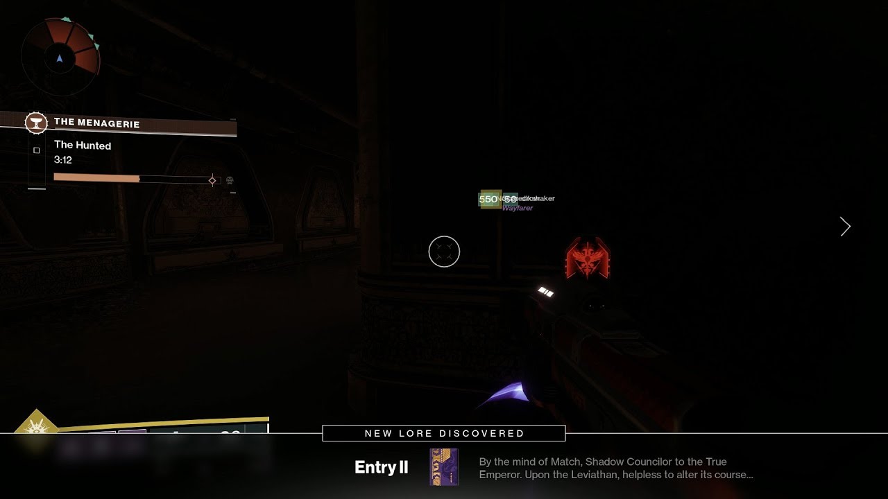 The Menagerie Lore Item Location #2 "Confessions: Entry II" [Destiny 2 ...