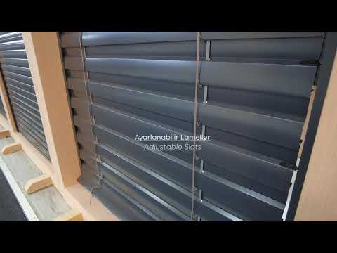 Dış Jaluzi Z90 - Ferrini | Venetian Blinds | Dış Jaluzi Sistemleri