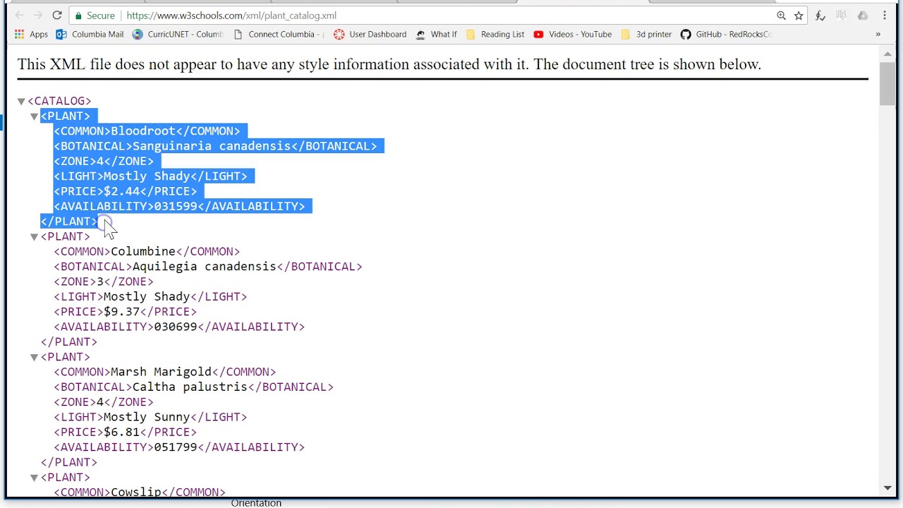 Xml Youtube