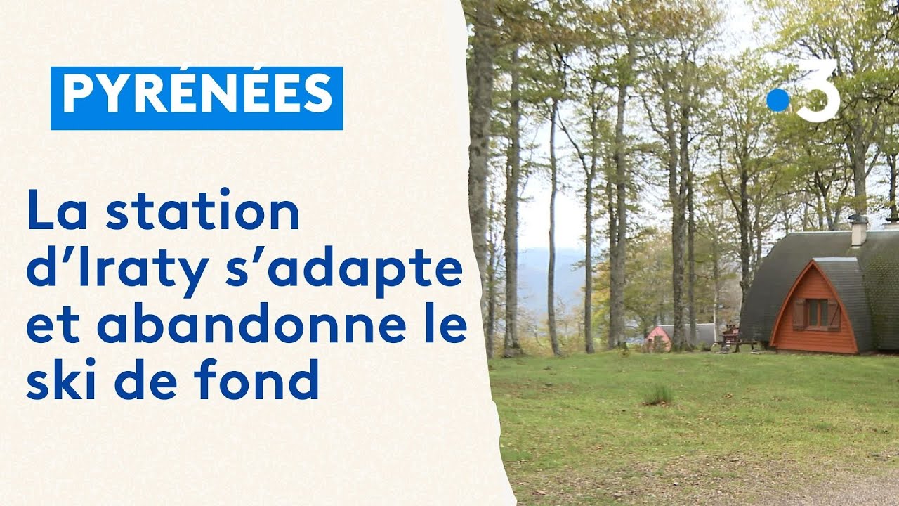Pays basque : la station d'Iraty renonce au ski de fond cet hiver - YouTube