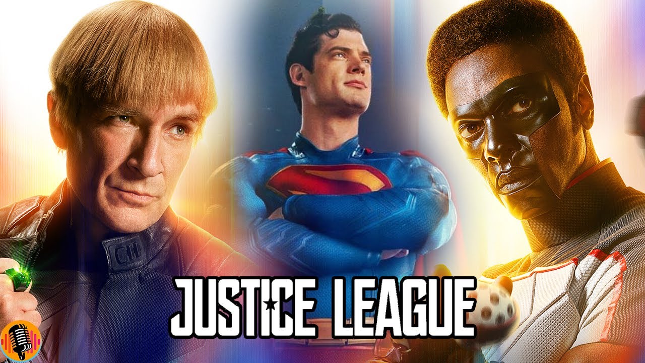 DC Studios Justice League & Justice Gang Members Revealed - YouTube