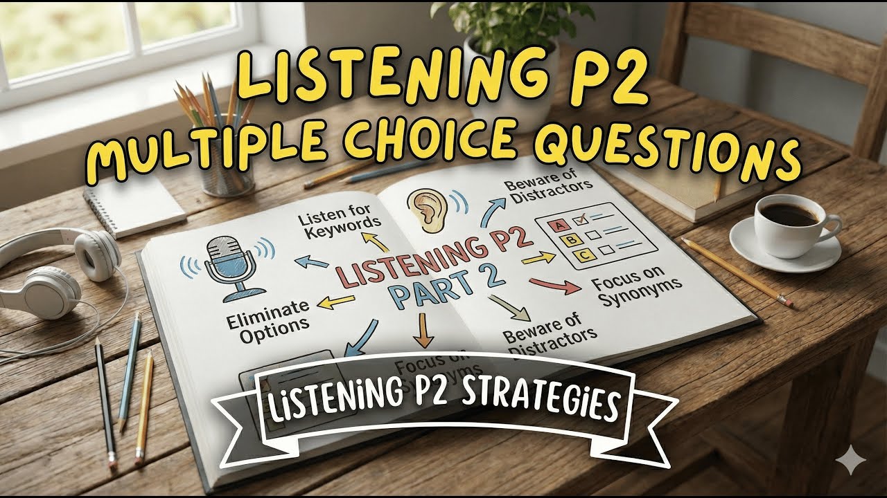 LISTENING P2 Multiple Choice Questions - AURORA HUB - YouTube