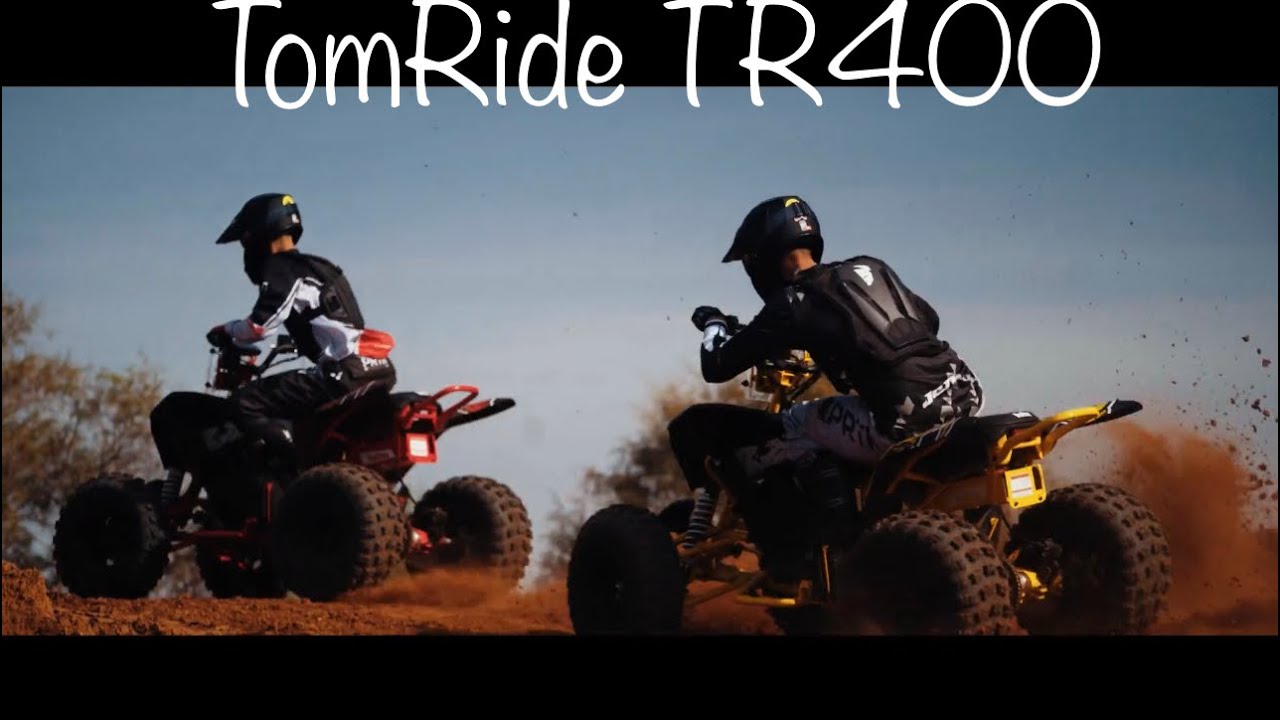 TomRide TR400 - das erste elektrische High End Quad für Teenager und Erwachsene. - YouTube