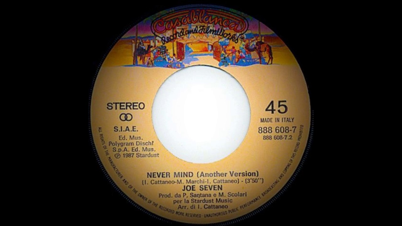 Joe Seven - Never Mind - YouTube