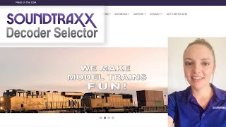 Soundtraxx Decoder Selector | Popnable