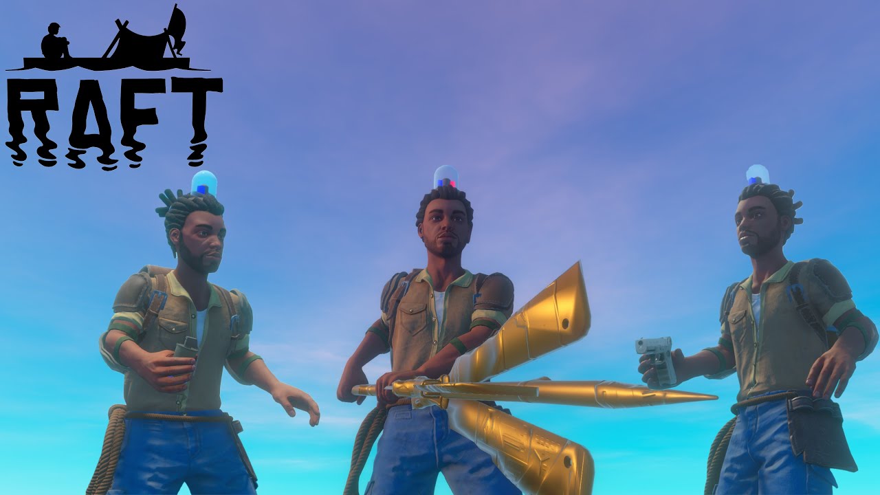 Raft Mods - Feuerkraft und besondere Gegenstände - YouTube