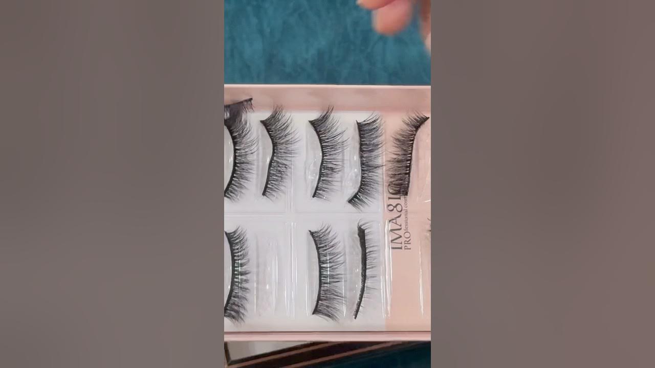 Imagic profesyonel eye lashes review/Imagic eyelashes - YouTube