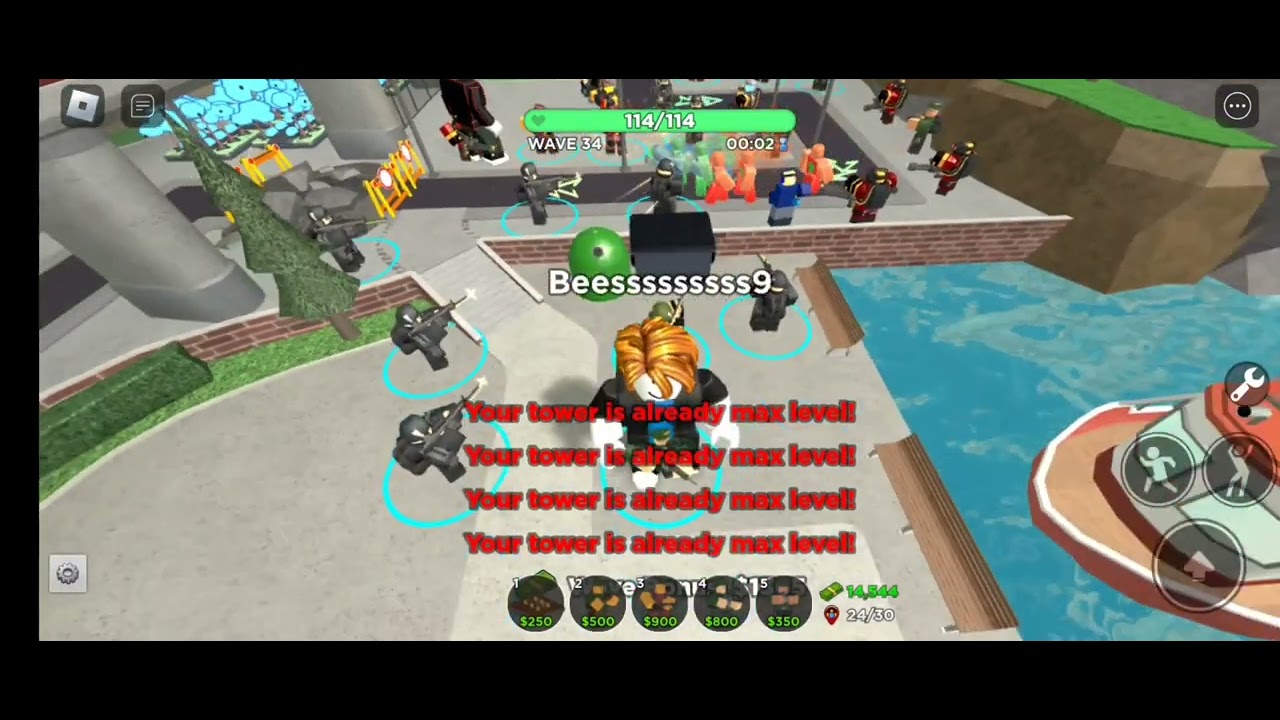 Playing tower defense simulator in roblox (Gameplay) - YouTube