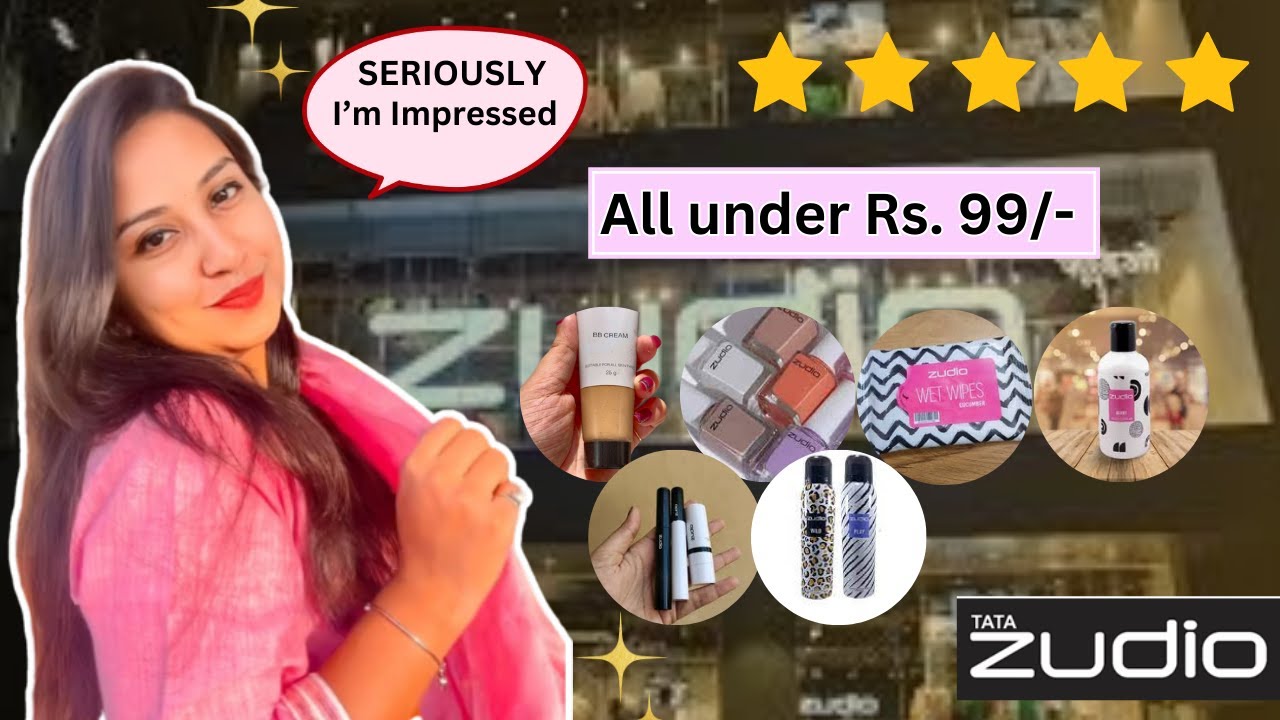 Trying ZUDIO Makeup Products | All under Rs. 99/- | Staring at Rs. 29 ...