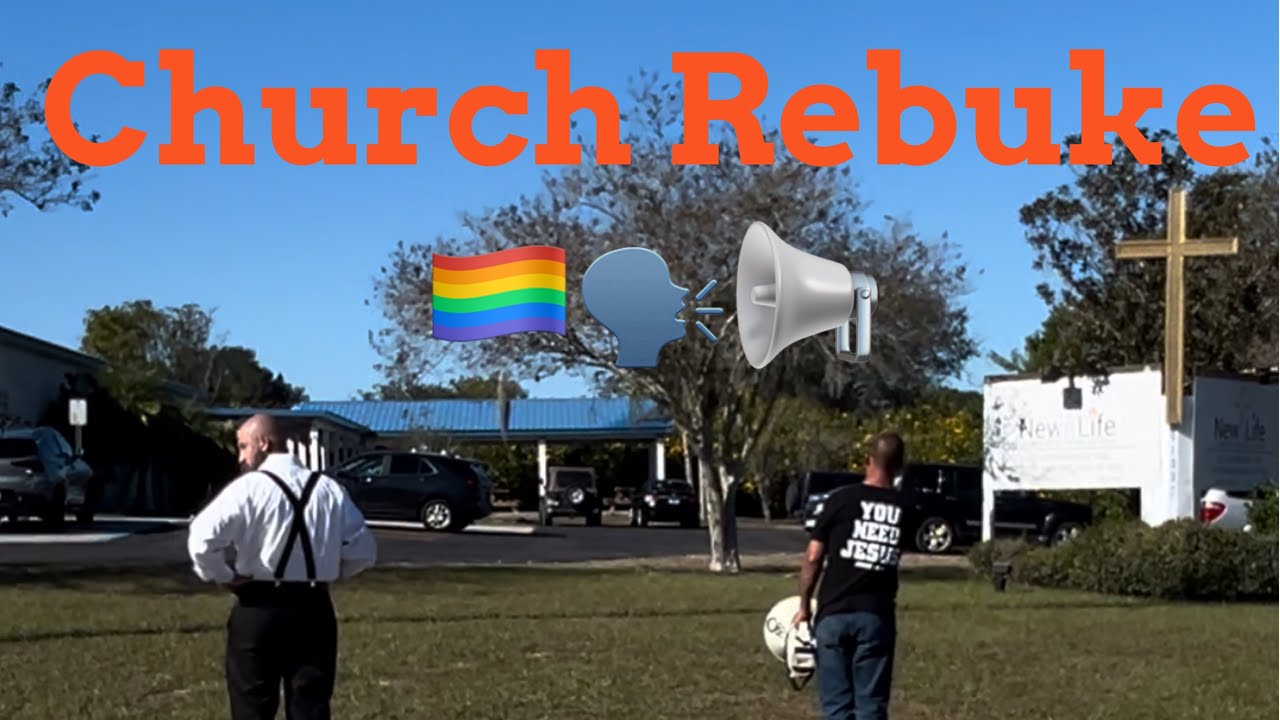 Sodomite Church Rebuke! 🏳️‍🌈Brother Nicholas Preaches 🏳️‍🌈 #truth # ...