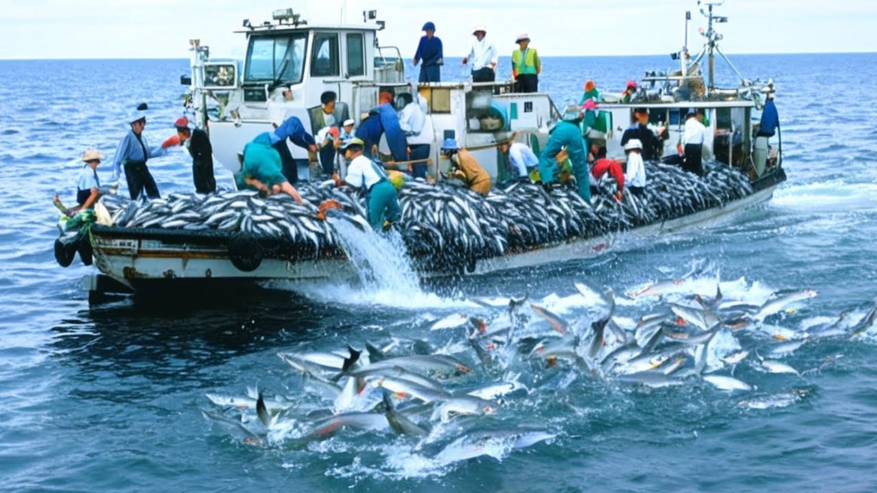 Commercial cod fishing by fishermen, Billions of cod are caught each ...