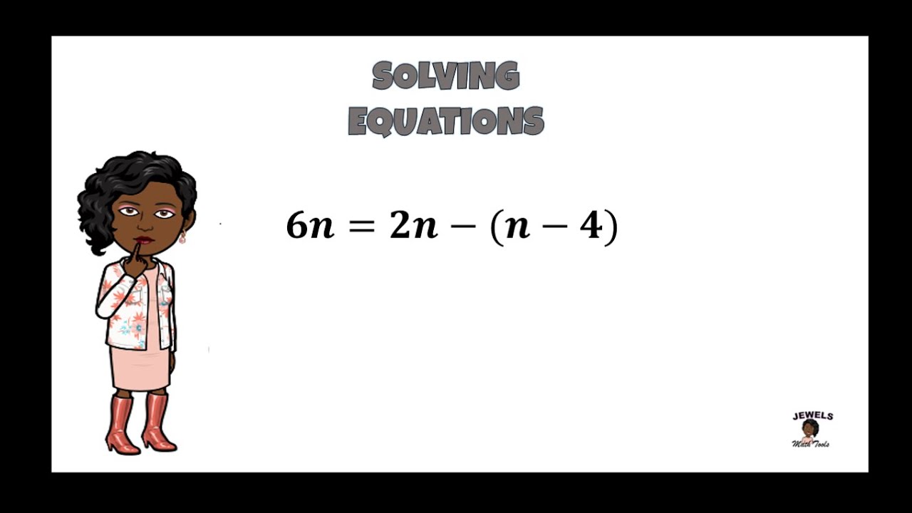 Solving Algebra Equations 3 - YouTube