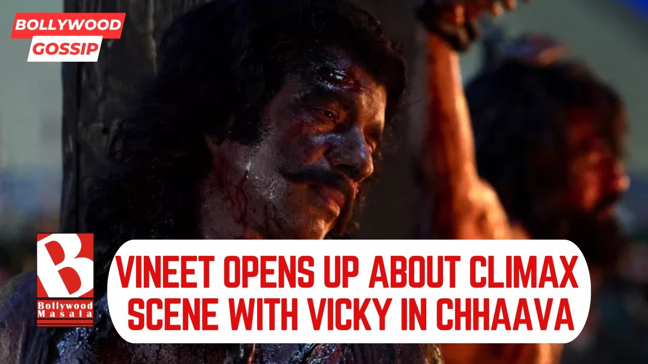 Vineet Kumar Singh BREAKS SILENCE on the climax scene with Vicky Kaushal in Chhaava - YouTube