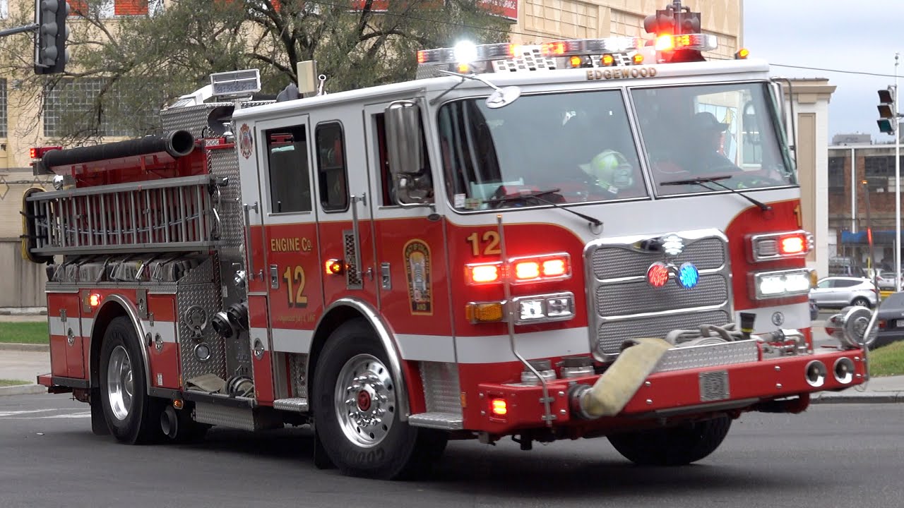District of Columbia Fire & EMS Engine 12 & Battalion Chief 1 ...