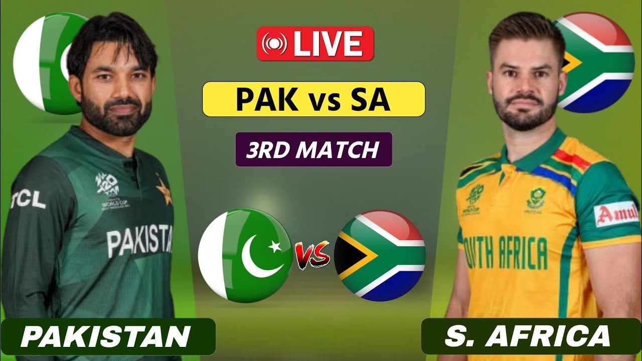 PAK vs SA Live | Pakistan vs South Africa Live Scores & Commentary ...