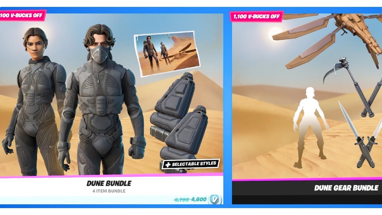*NEW* Fortnite x Dune Emote And Bundle.. - YouTube