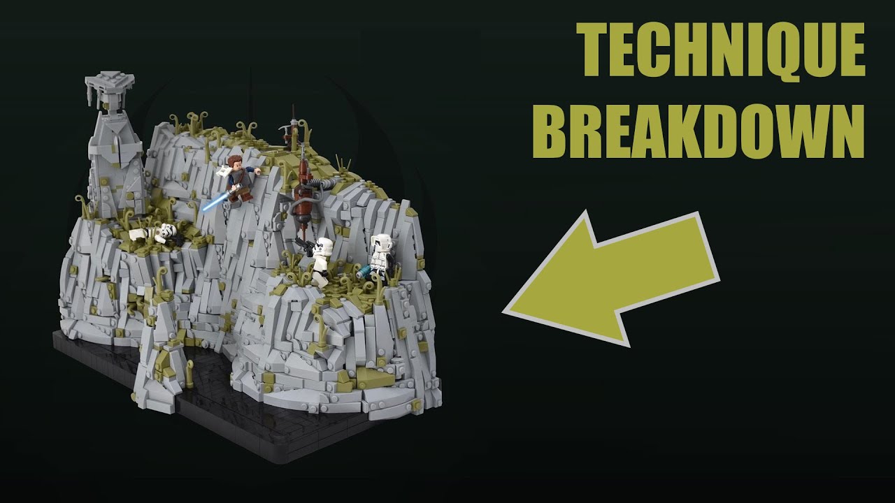 LEGO Star Wars Jedi Fallen Order MOC Technique Breakdown - YouTube