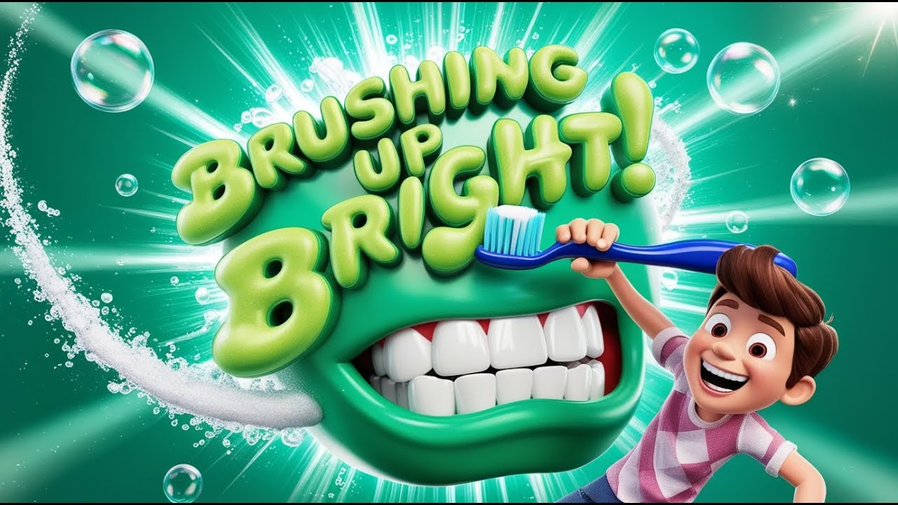 🦷 Brushing Up Bright! 🦷 | Fun Song for Kids About Brushing Teeth ...