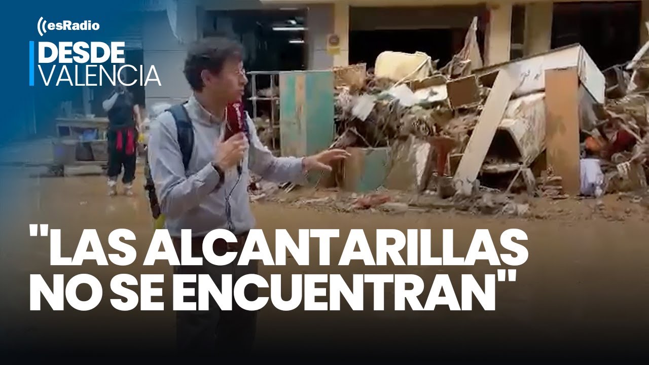 La situación extrema de una de las principales calles de Paiporta - YouTube