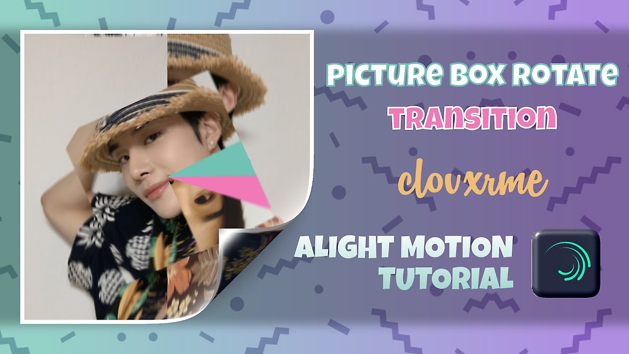 PICTURE BOX ROTATE | ALIGHT MOTION TUTORIAL - YouTube