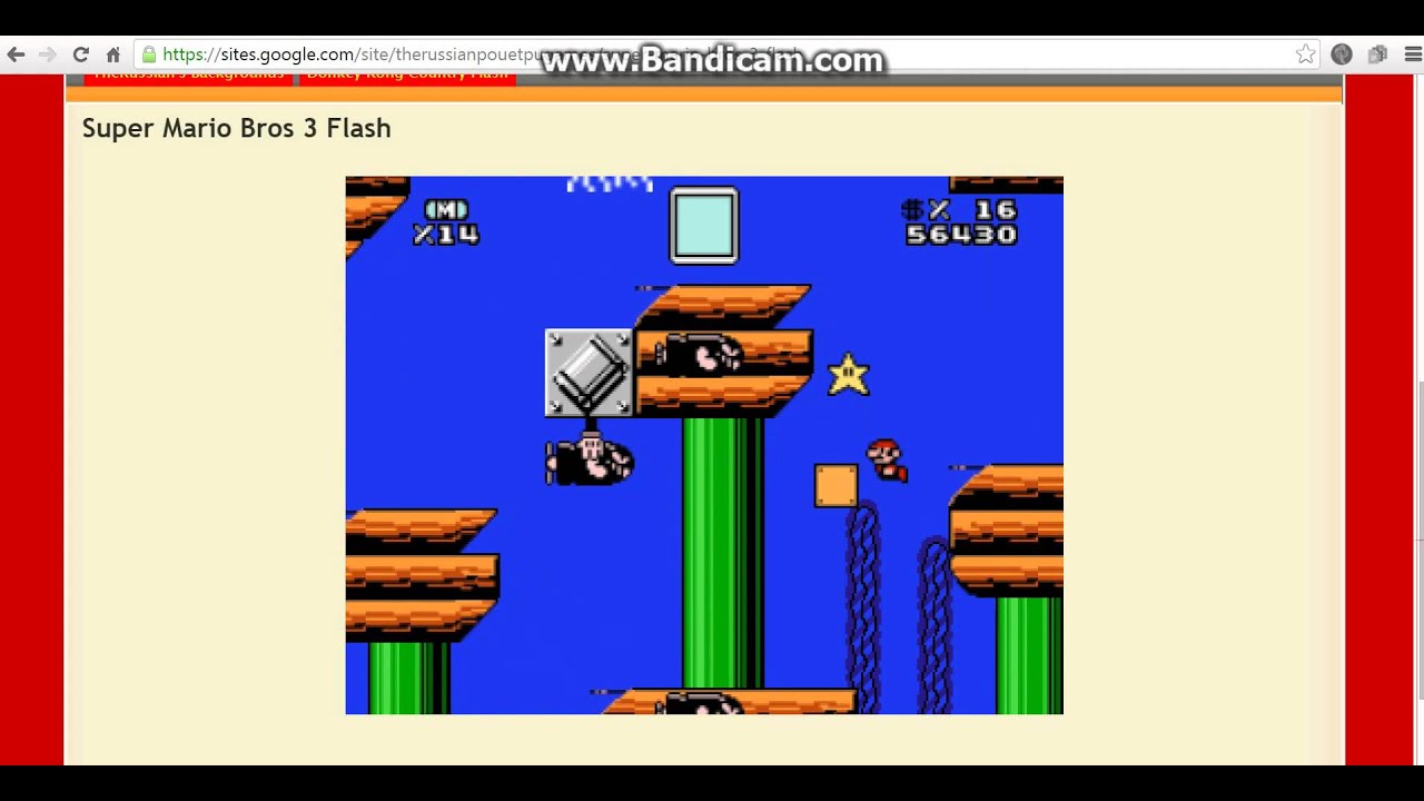 super mario bros 3 flash part 8 - YouTube