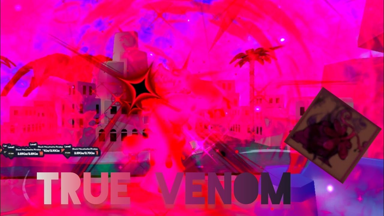 Showcase True venom(v3)-One Fruit Simulator - YouTube