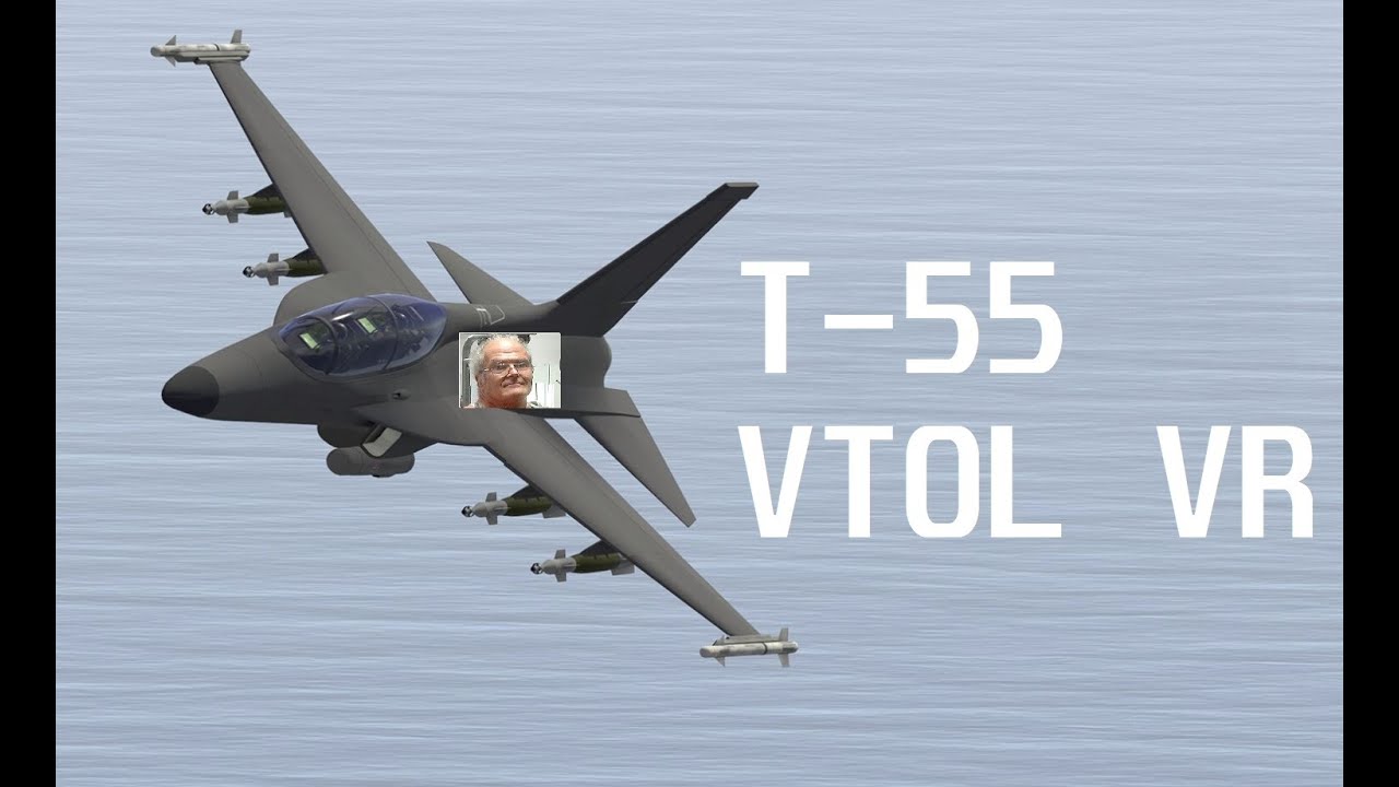 VTOL VR T-55 w/whiterice - YouTube