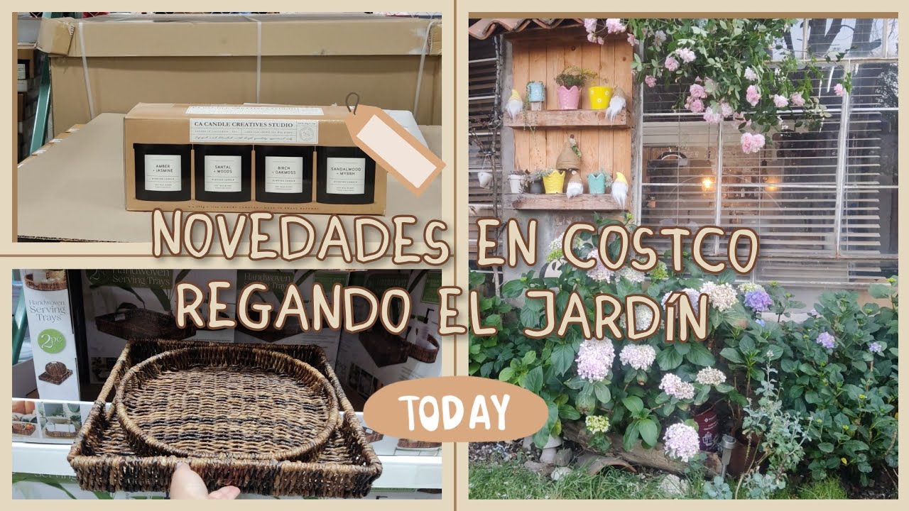 Novedades en Costco /hacemos la comida y regamos el jardín. - YouTube