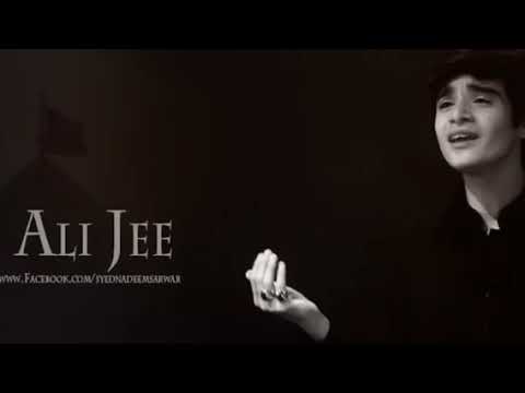 Ali jee new noha 2019 - YouTube