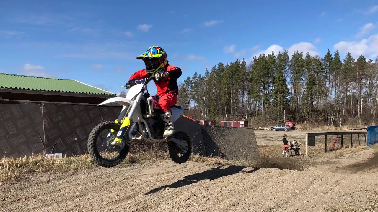 Motocross 🥇 Husqvarna TC 50 / KTM 50 SX 50cc dirt bike - YouTube