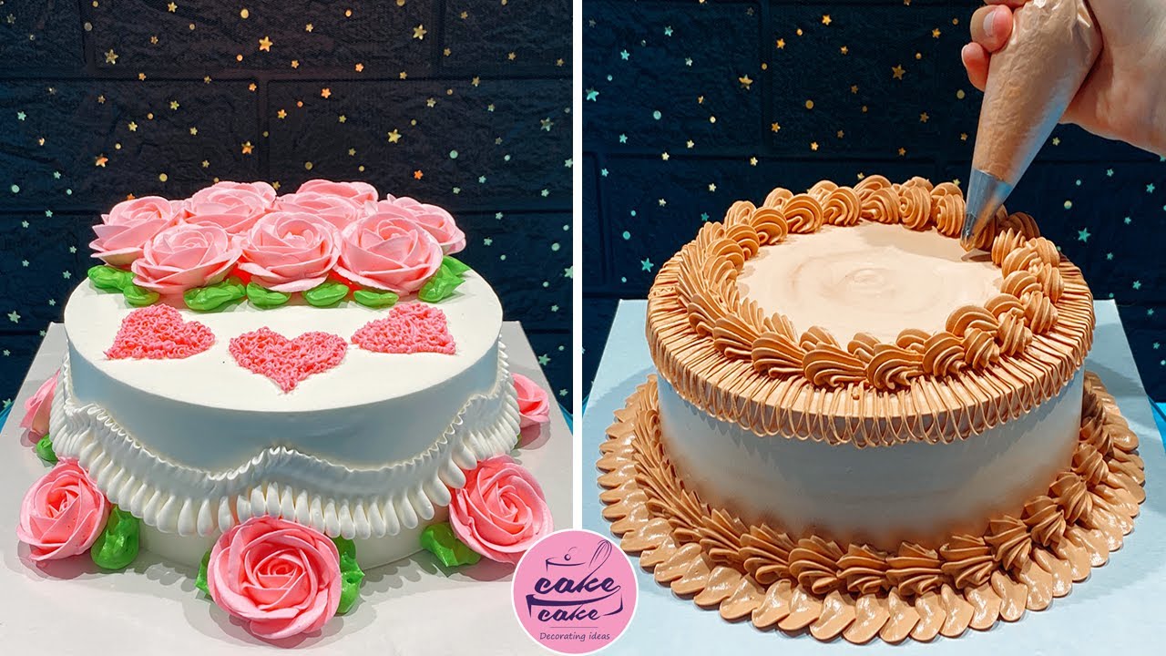 Satisfying Cake Decorate Technique | Part 420 - YouTube