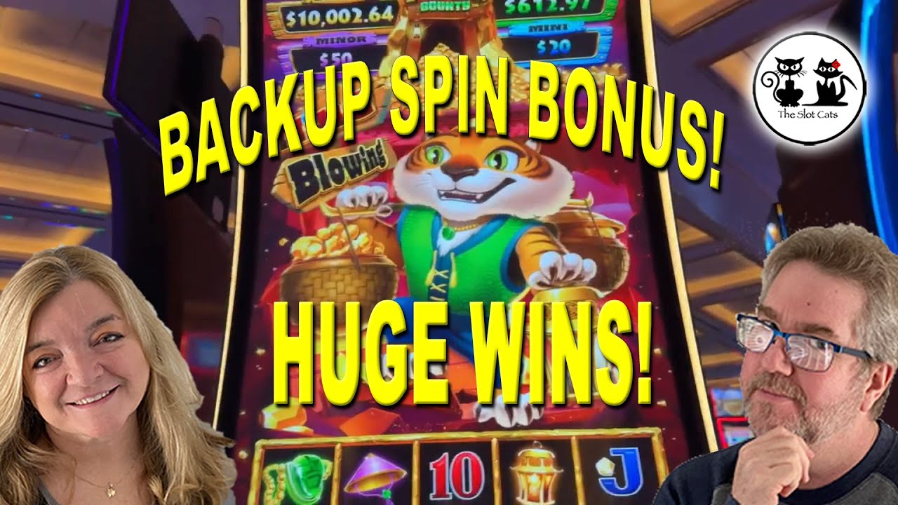 MINE BLOWING TIGER'S BOUNTY SLOT MACHINE! BACK UP SPIN BONUS MEANS HUGE ...