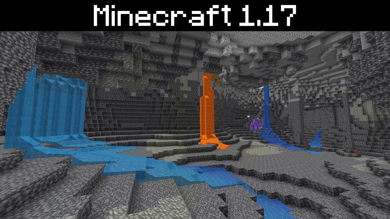 Minecraft 1.17 - Common Cave Overhaul - YouTube
