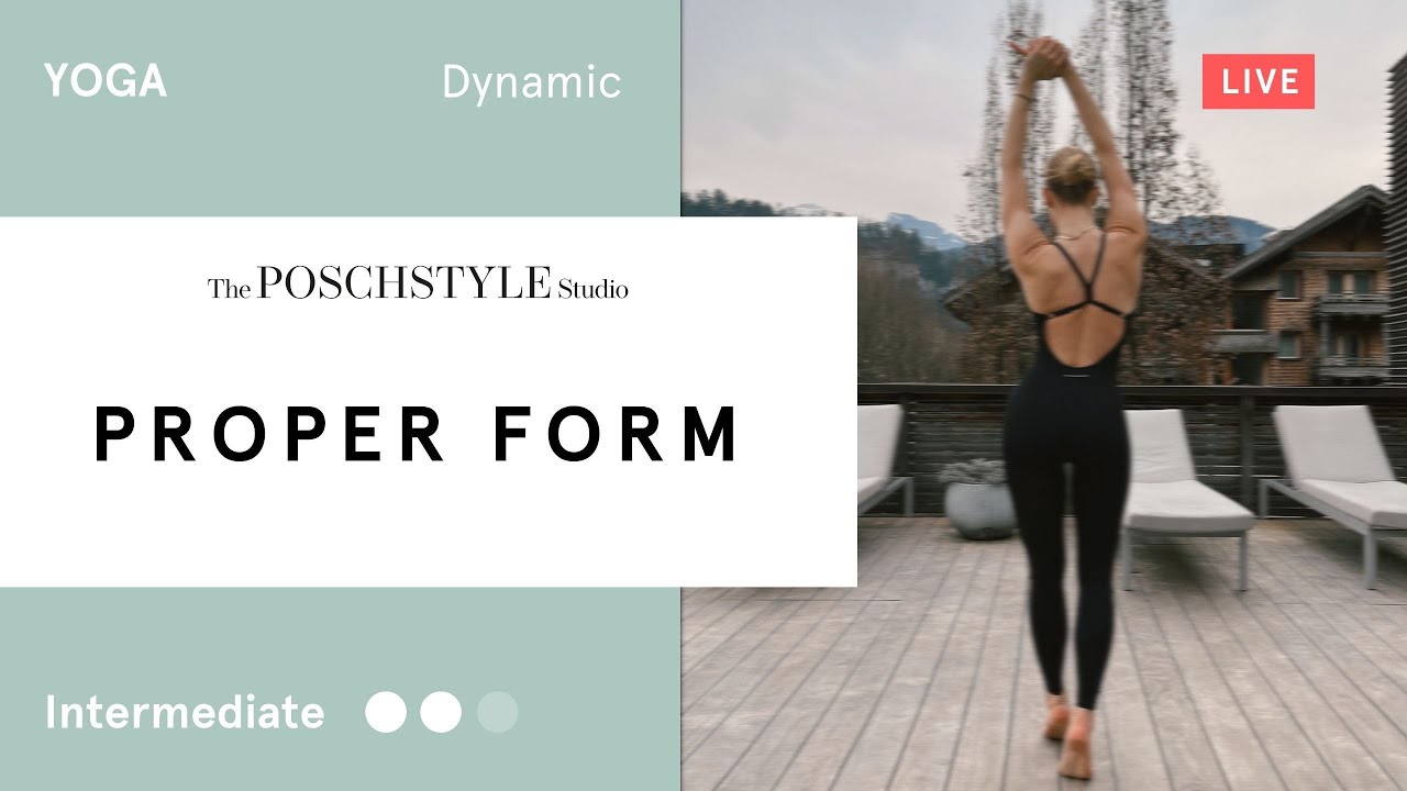 30 Min Dynamic Yoga | Proper Form | Full Body - YouTube