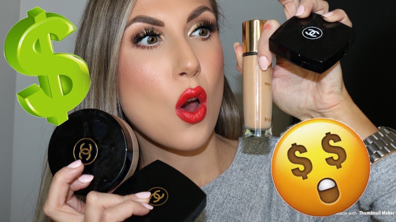 THIS MAKEUP LOOK COST ME $1,144?! | MY MOST EXPENSIVE MAKEUP - YouTube