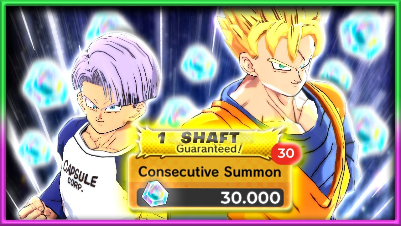 SUMMONING FOR PEAK LF FUTURE GOHAN AND TEEN TRUNKS #shorts # ...