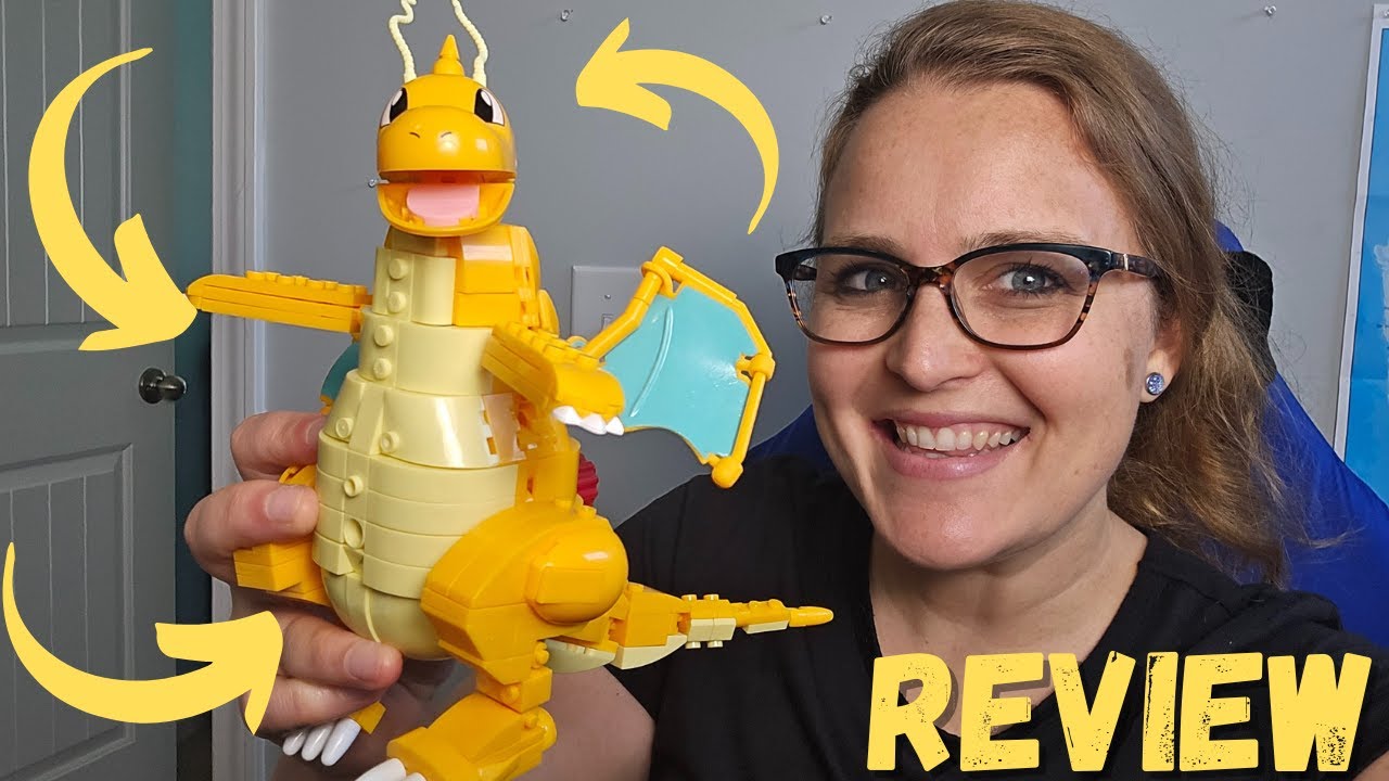 MEGA Adventure Awaits: Pokemon Dragonite Action Figure! - YouTube