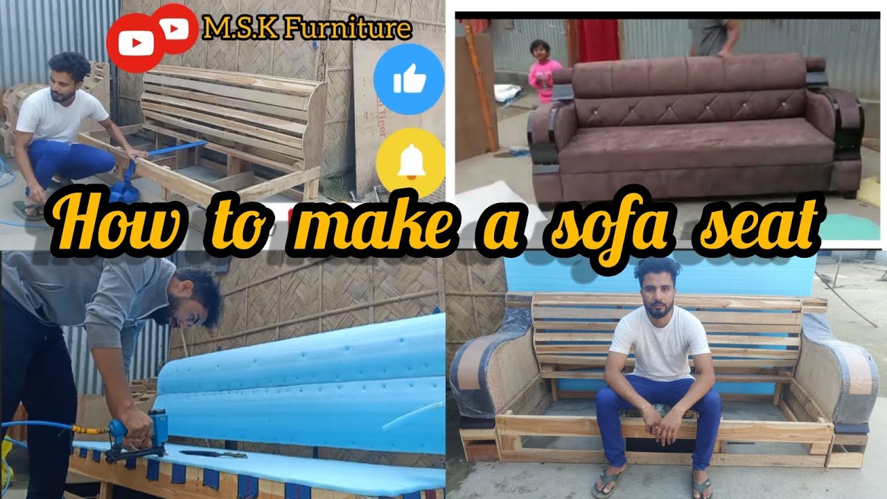 How to make a sofa seat,😱😍 \\New Design sofa with price - YouTube