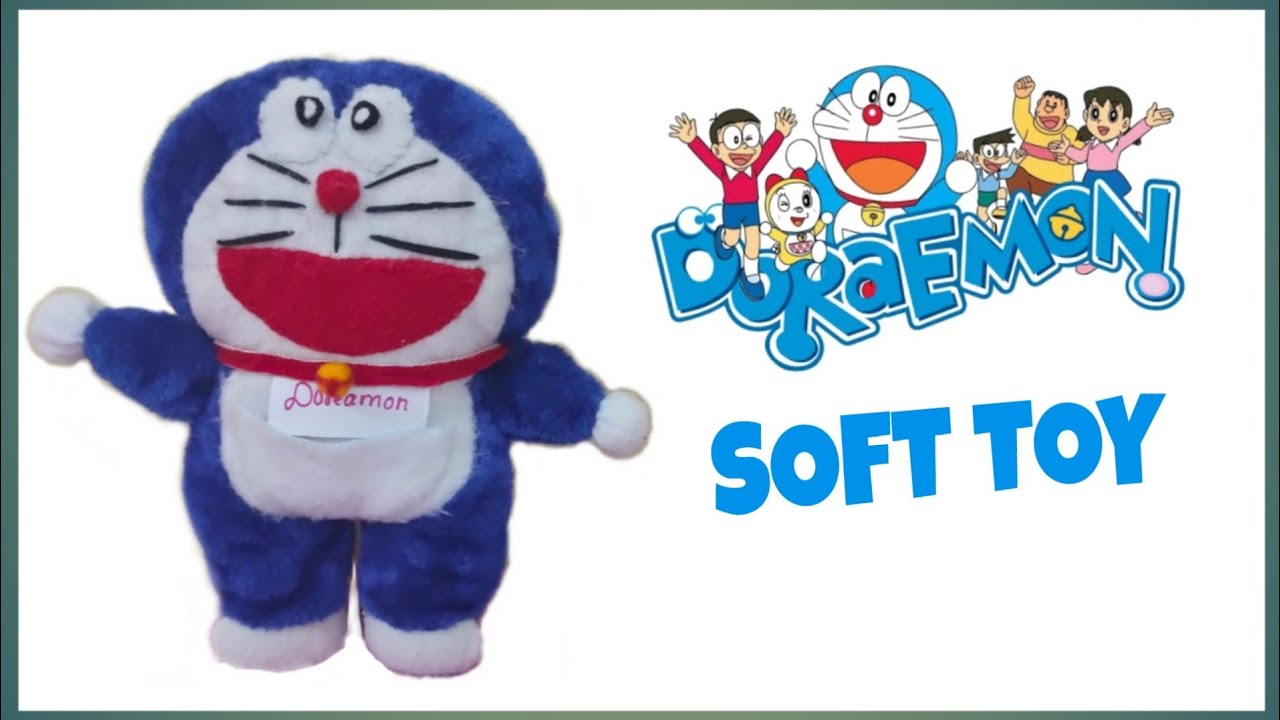 how to make soft toy Doraemon/soft toys making tutorial/soft toy ...