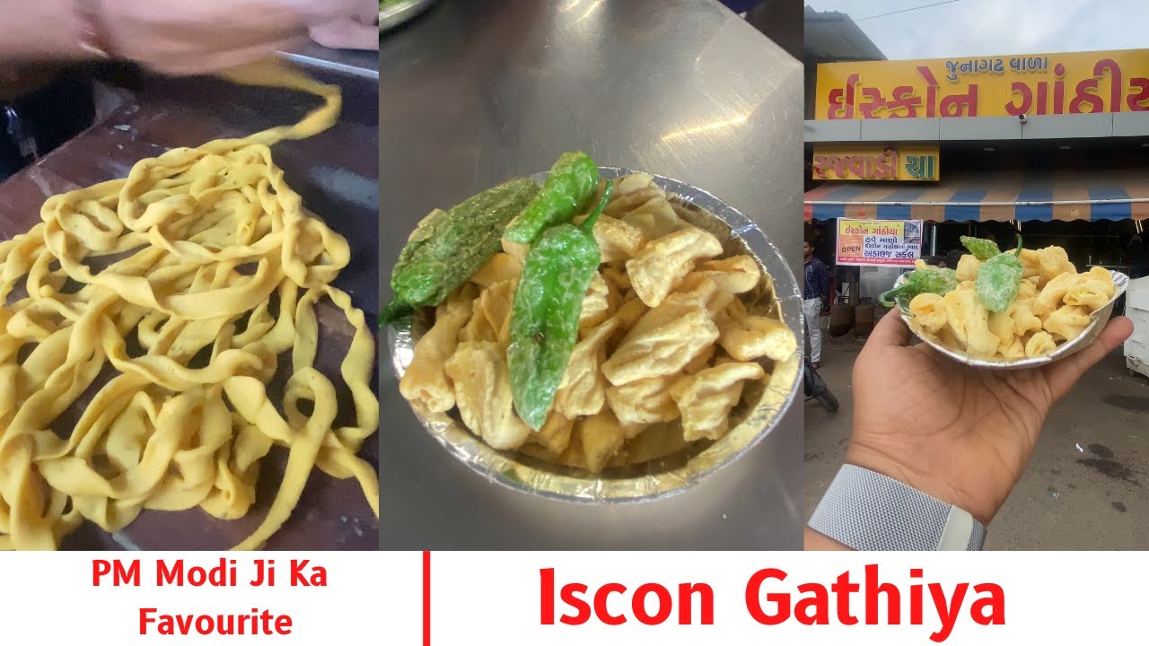 PM Modi Ji Ka Favourite, Iscon Gathiya at Ahmedabad | Khana India Ka # ...