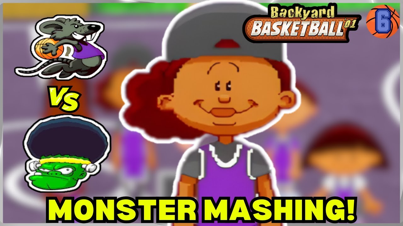MONSTER MASHING! | Backyard Basketball '01 Let's Play Game 6 vs Super ...