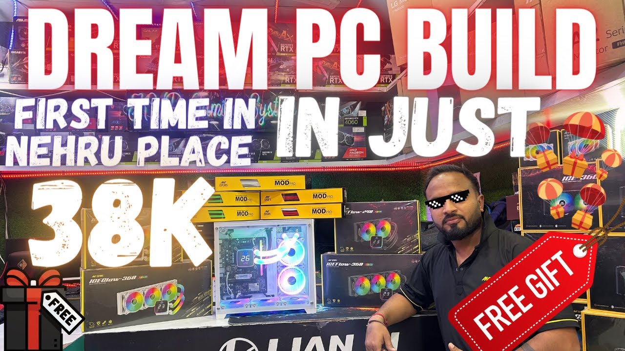 DREAM PC BUILD IN JUST 30K || CHEAPEST PC BUILD IN NEHRU PLACE || 30K ...