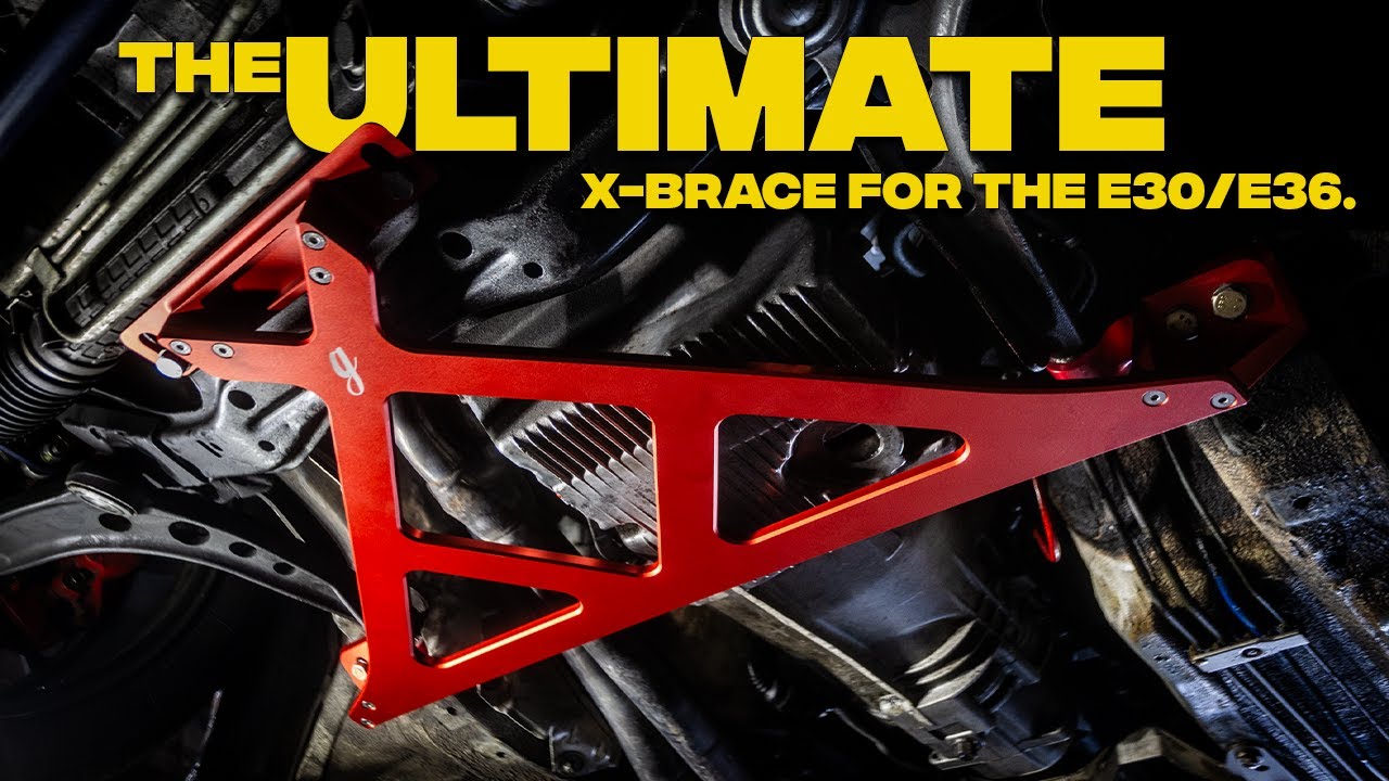 The ULTIMATE X-Brace For The E30/E36 - YouTube