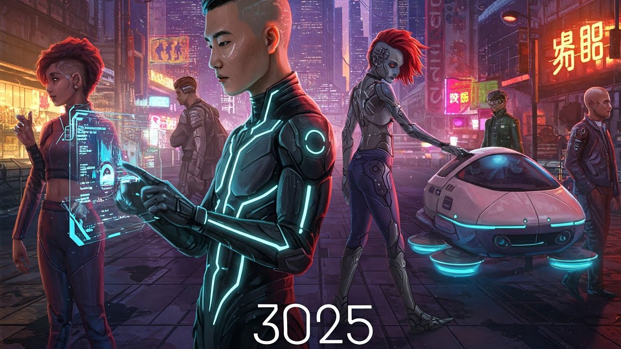 Humans in year 3025 ( Humans in 1000 years from now) - YouTube