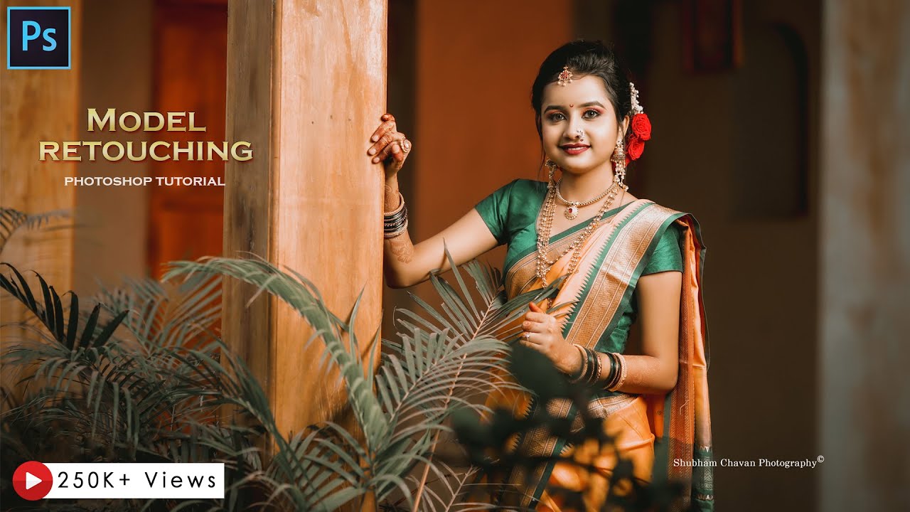 Professional Model Outdoor Photo Retouching and Editing l Photoshop CC ...