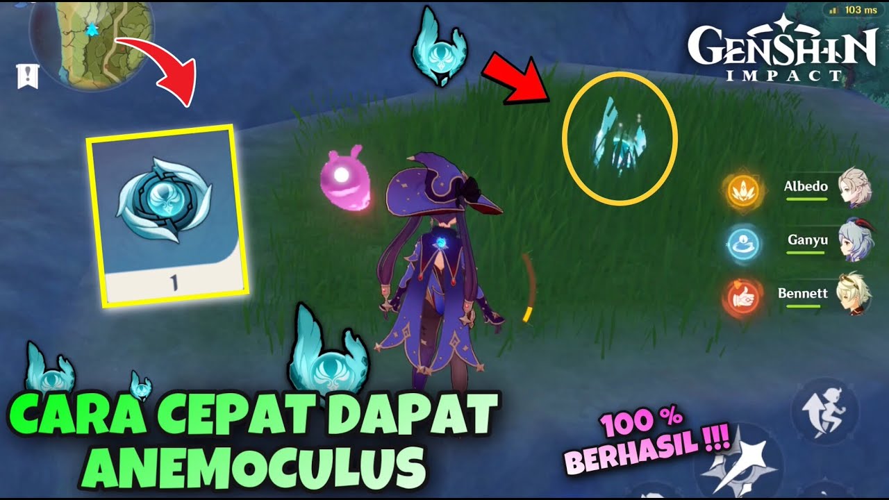 TIPS CARA CEPAT MENDAPATKAN ANEMOCULUS & FUNGSI ANEMOCULUS RESONANCE ...